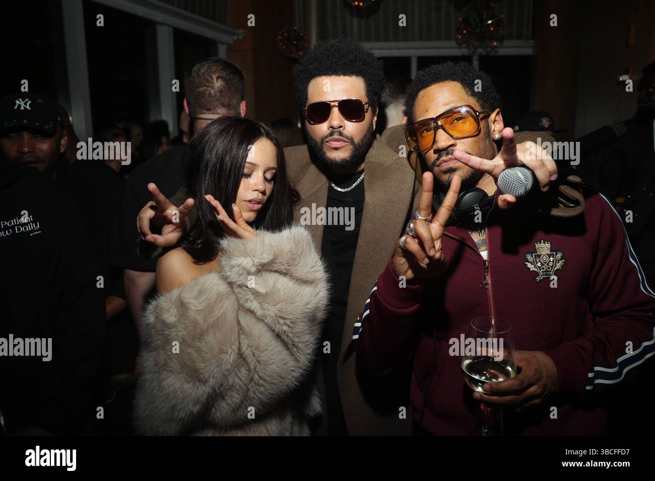 New York, NY, USA. 13th May, 2025. Jenna Ortega, The Weeknd and DJ ...