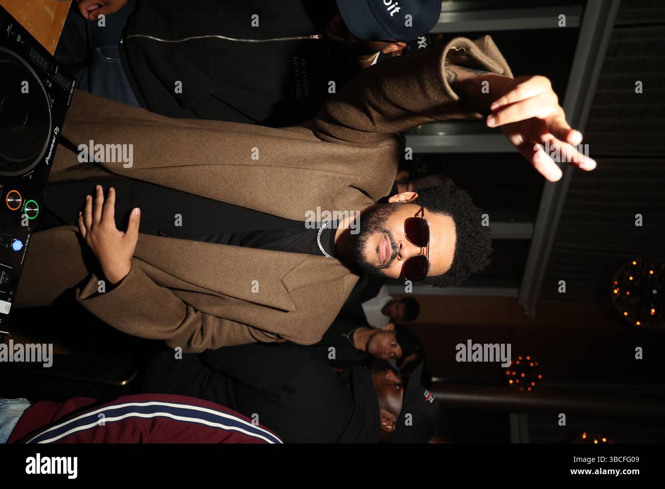 New York, NY, USA. 13th May, 2025. The Weeknd attends the Hurry Up ...