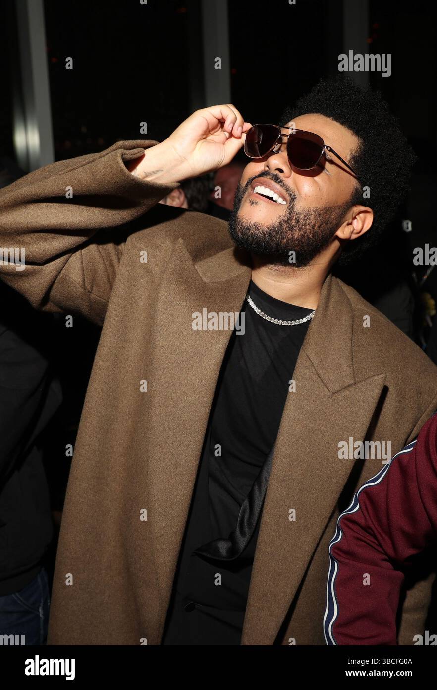 New York, NY, USA. 13th May, 2025. The Weeknd attends the Hurry Up ...
