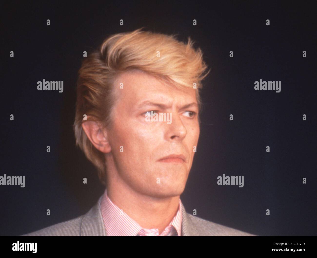 British actor and pop singer David Bowie, pictured in May 1983 while ...