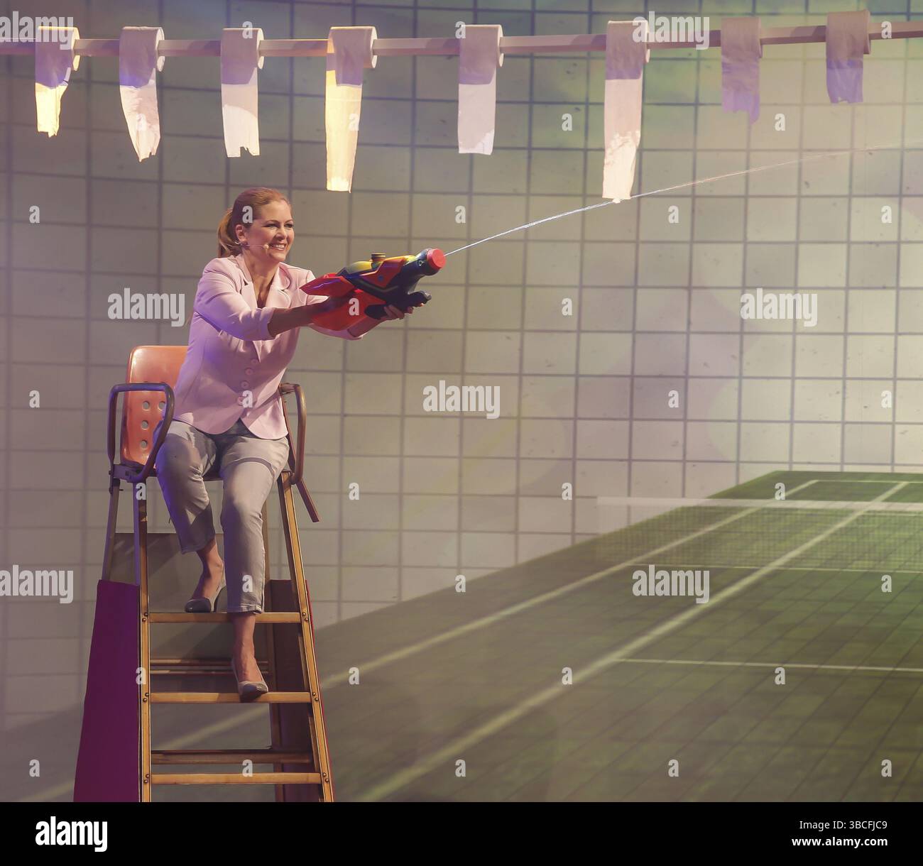 German TV presenter and actress Maxi Biewer MDR show Back then it was ...