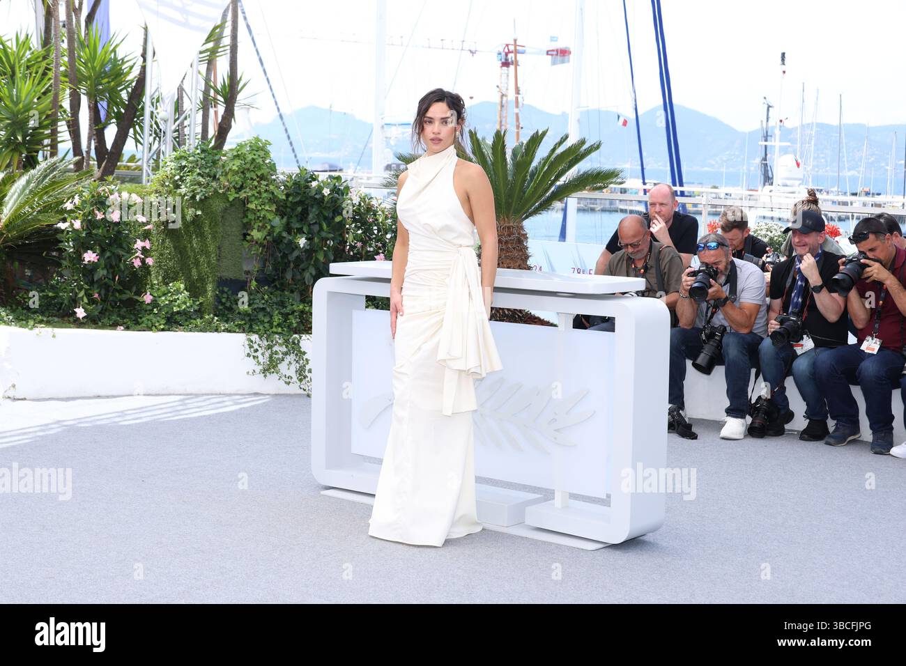 Adria Arjona attends the "Splitsville" photocall at the 78th annual ...