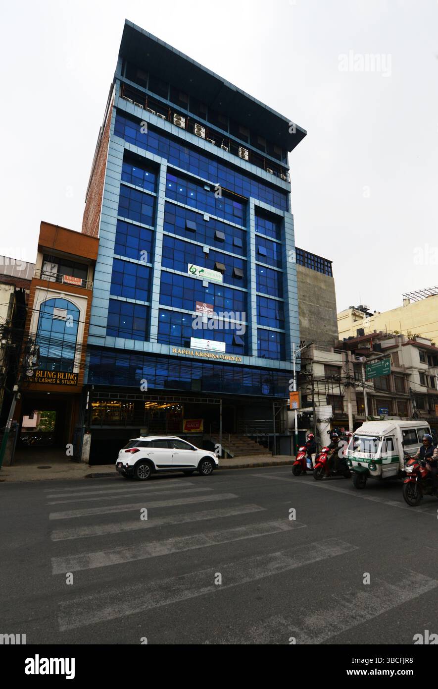 Radha Krishna Complex shopping mall on Pashupati Sadak, Kathmandu ...