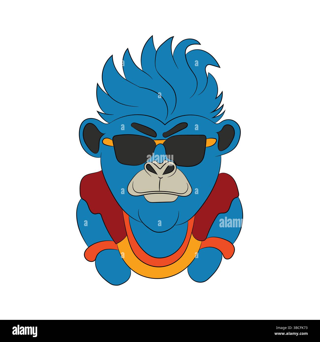 Cartoon cute animal illustrations Cut Out Stock Images & Pictures - Alamy