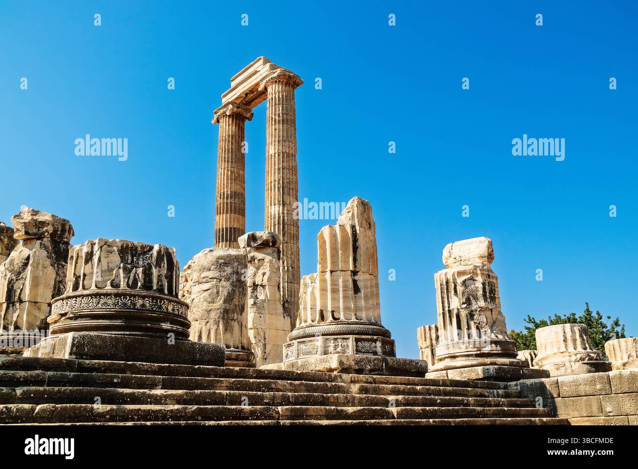 Apollonian temple is one of the most well preserved temple in Turkey ...
