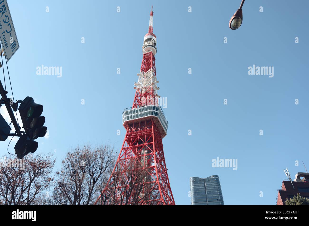 Tokyo tower stands tall hi-res stock photography and images - Alamy