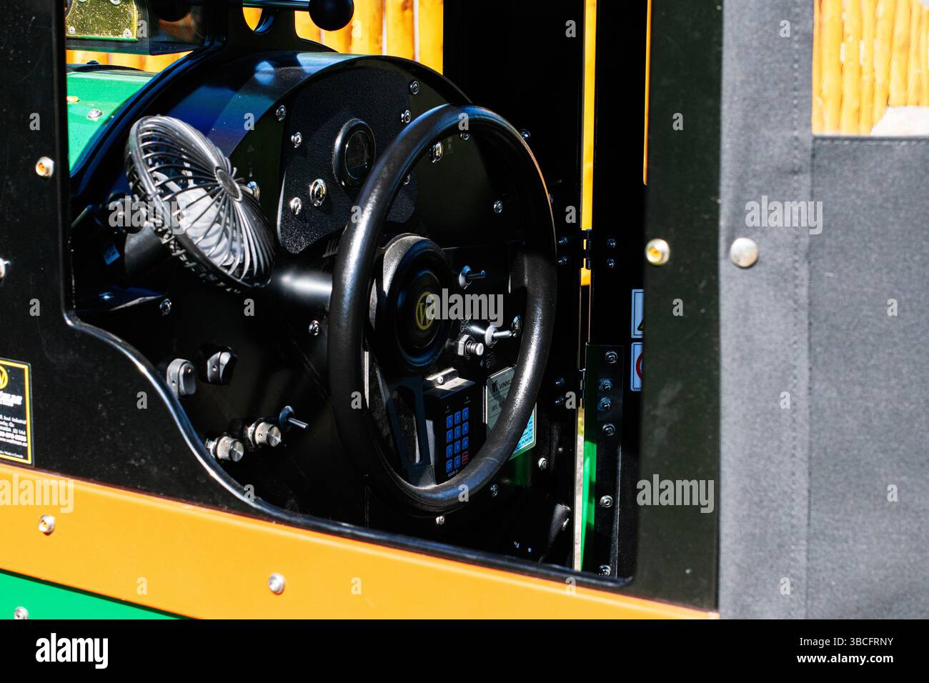 Reykjavik, Iceland - May 18, 2025: Wattman Mini Express. Detailed view ...