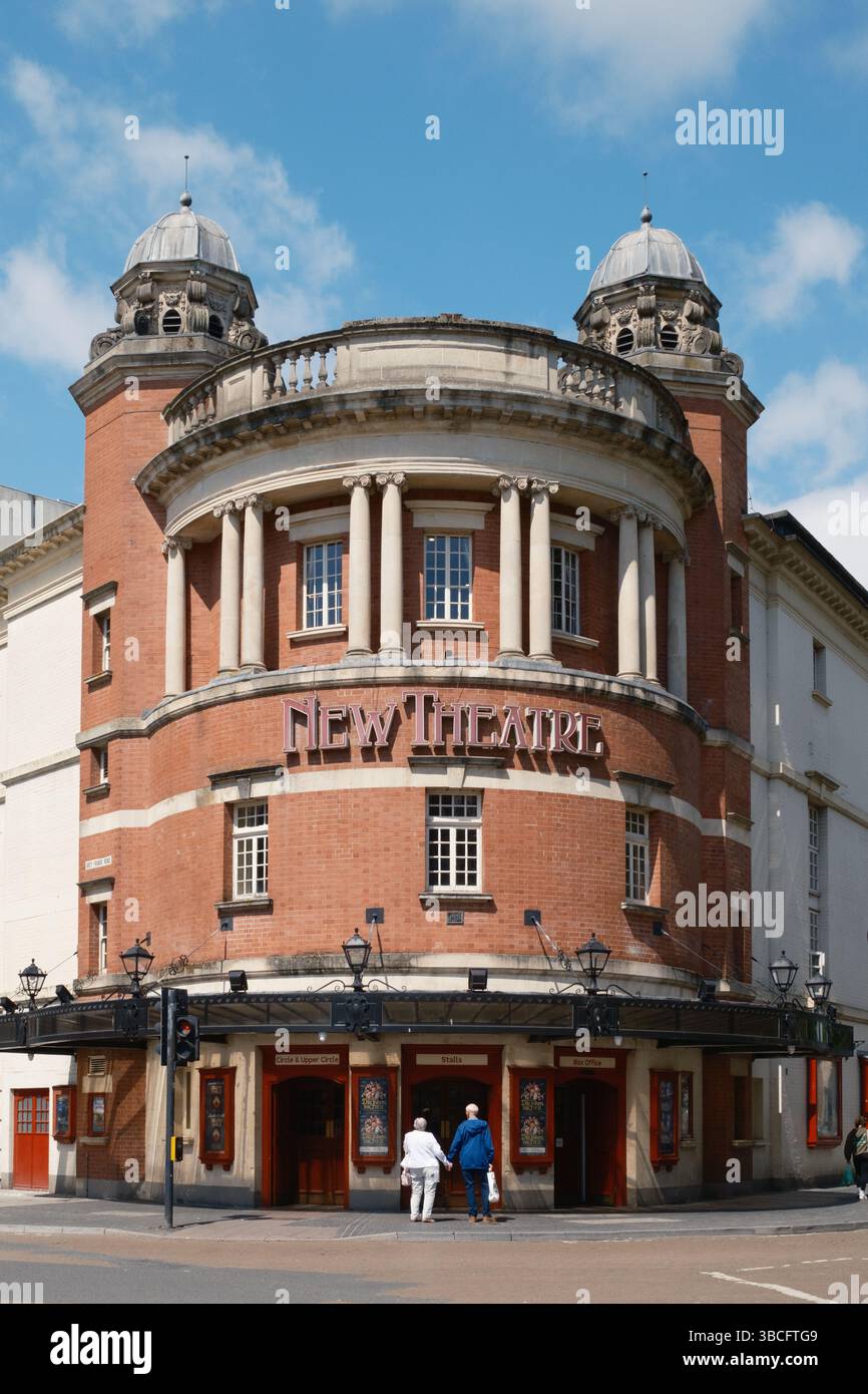 The New Theatre, Cardiff Stock Photo - Alamy