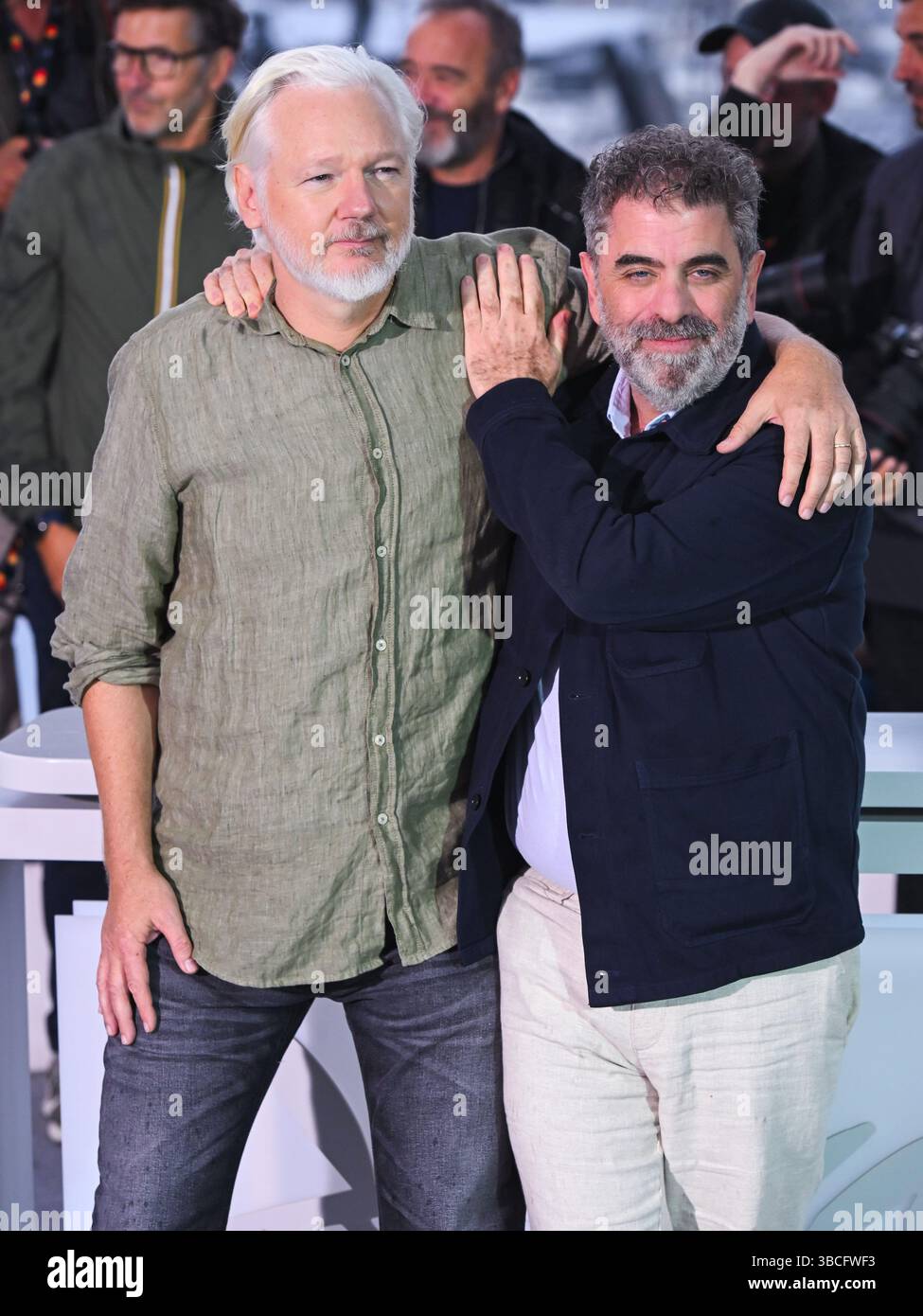 Cannes, Italy. 20th May, 2025. day 7 - photocall of the film The Six ...