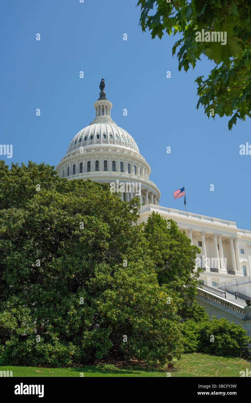 view of the Capitol Building, Washington D. C., USA, 28 April 2025 ...