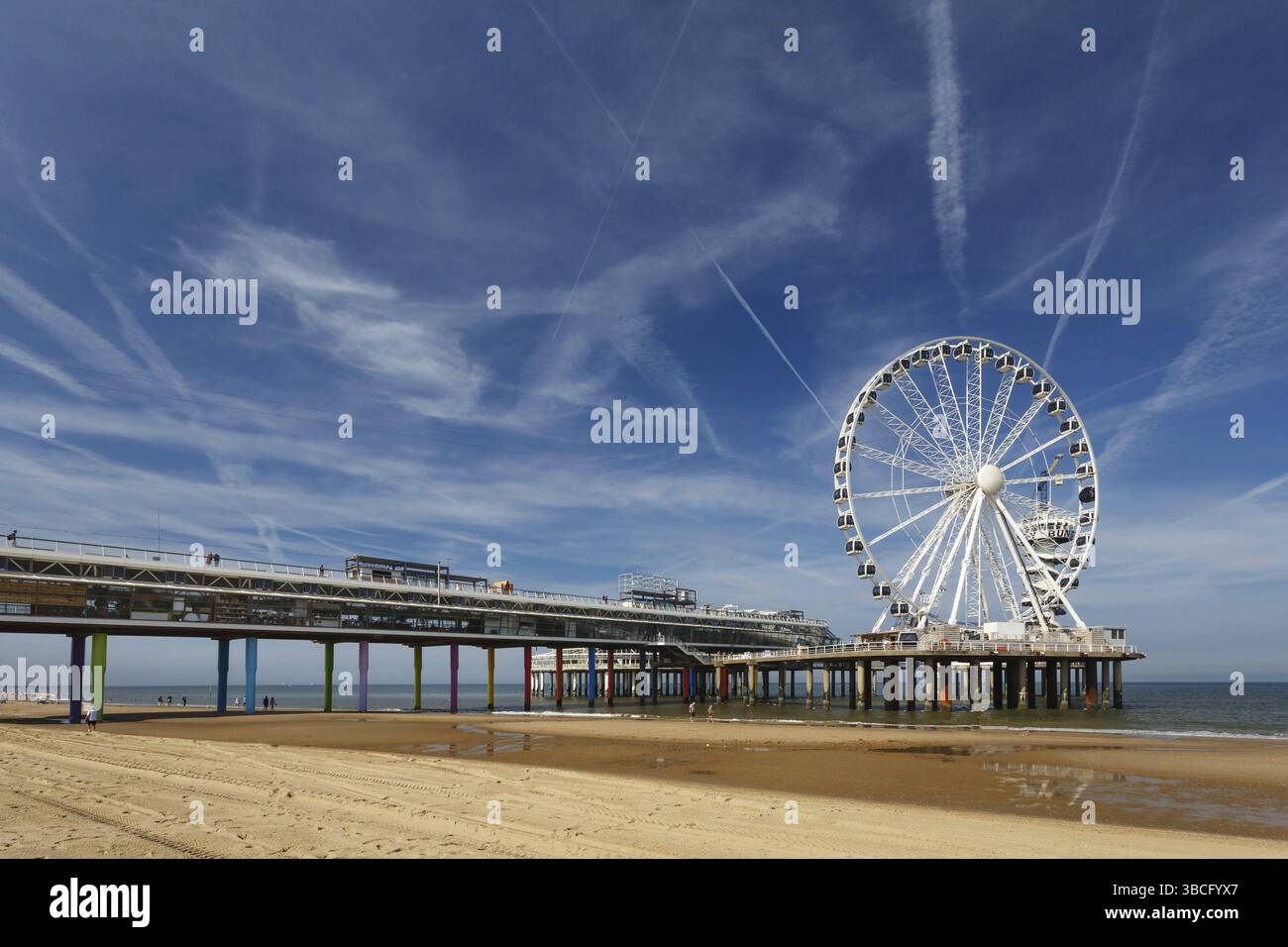 At the beach of Scheveningen Stock Photo - Alamy