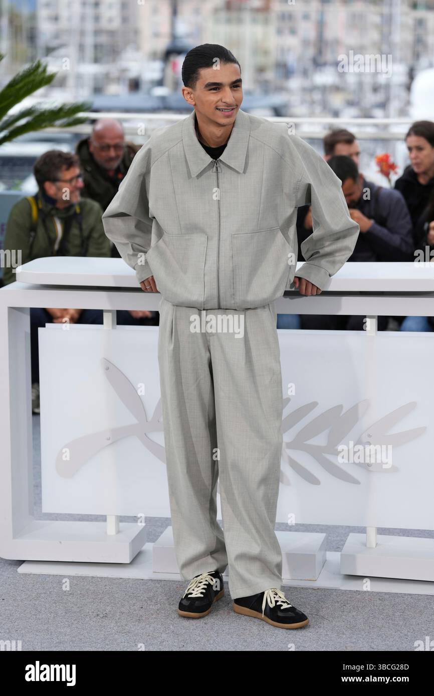 Louai El Amrousy poses for photographers at the photo call for the film ...