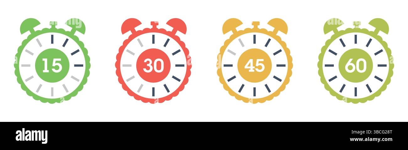 15 minute cycle Stock Vector Images - Alamy