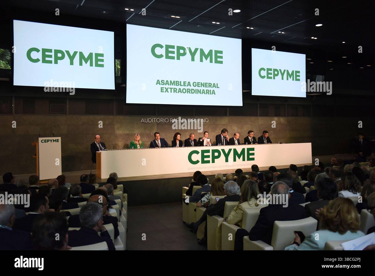 The president of the Spanish Confederation of Small and Medium-Sized ...