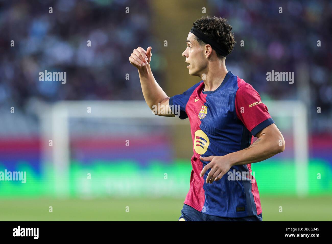 Barcelona, Spain. 18th, May 2025. Hector Fort of FC Barcelona seen ...