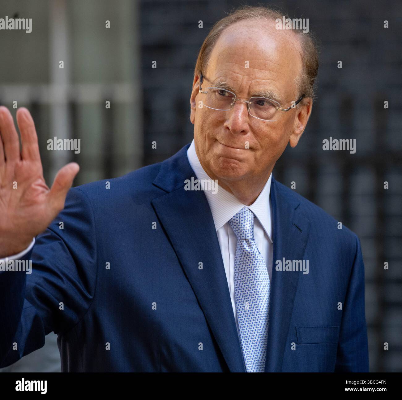 London, UK. 20th May, 2025. Larry Fink, American billionaire ...