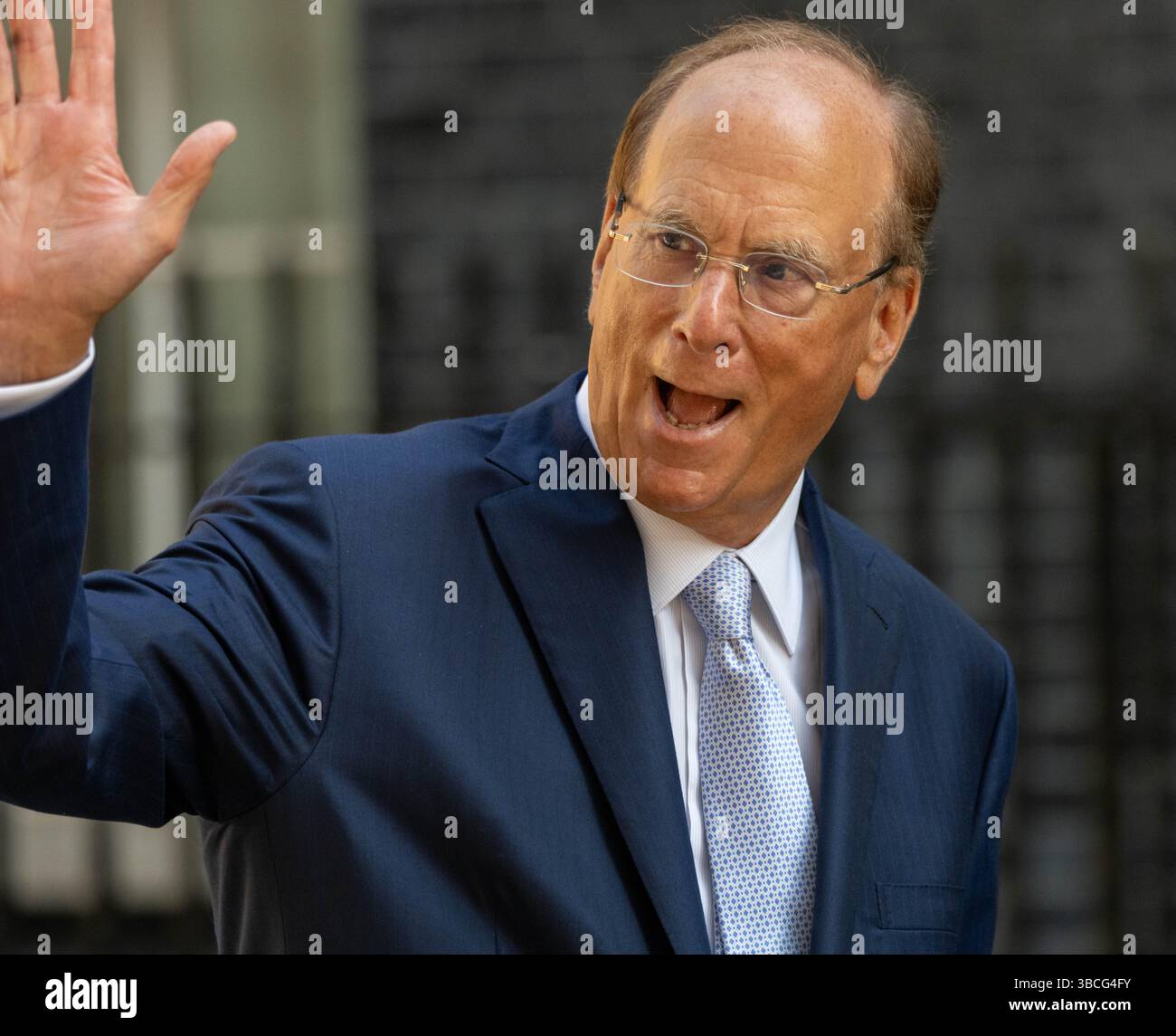 London, UK. 20th May, 2025. Larry Fink, American billionaire ...