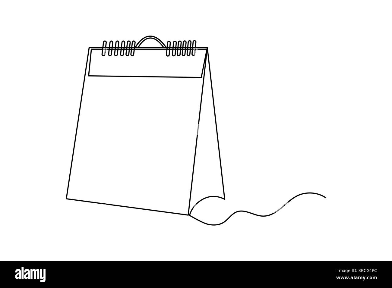 Minimalist calendar Black and White Stock Photos & Images - Alamy