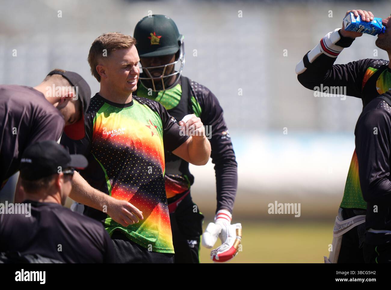 Zimbabwe's Ben Curran during a nets session at Trent Bridge, Nottingham ...