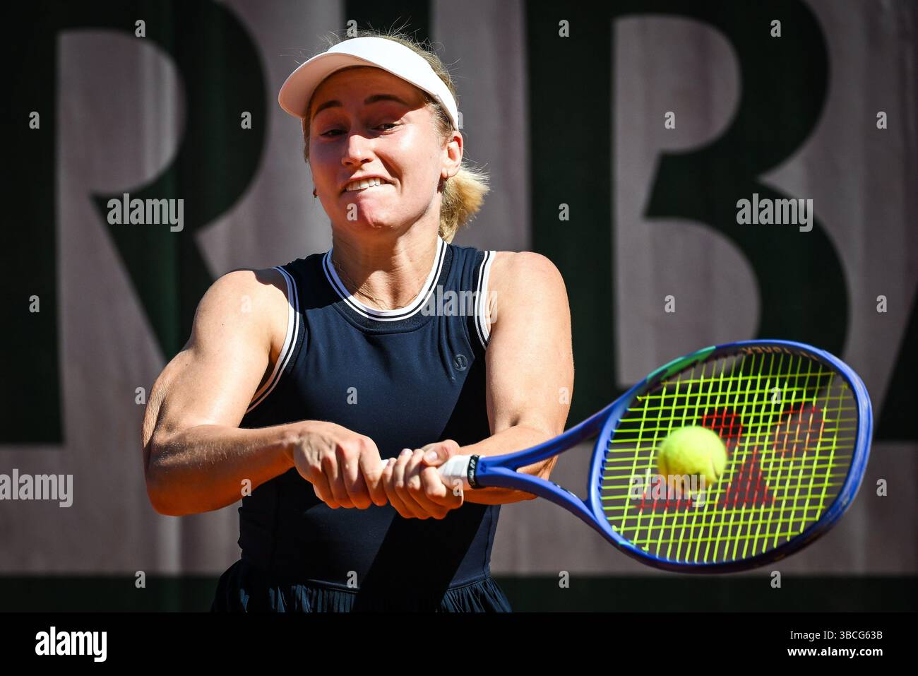 Daria SAVILLE of Australia during the second qualifying day of the ...