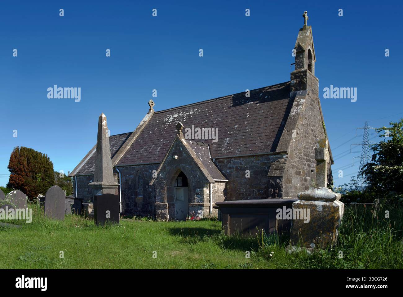 Llanfihangel Tre'r Beirdd (St. Michael) Church, Anglesey, North Wales ...