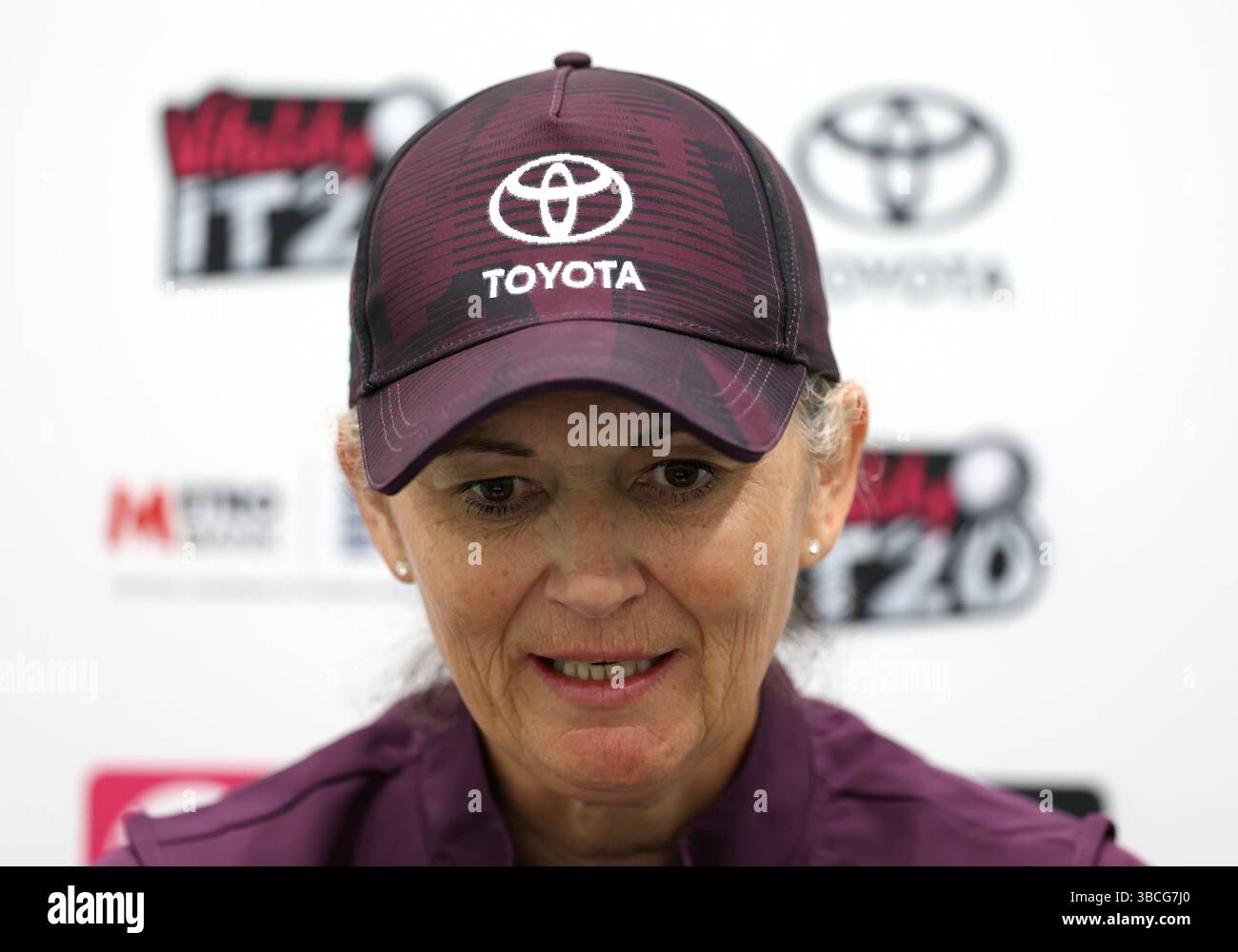 England head coach Charlotte Edwards during a press conference at The ...