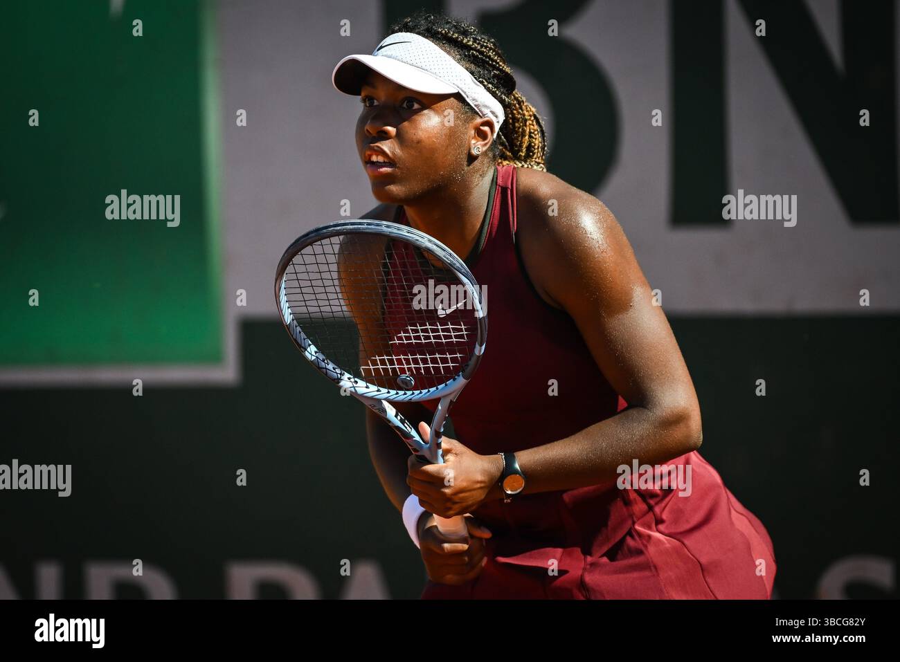 Daphnee MPETSHI PERRICARD of France during the second qualifying day of ...