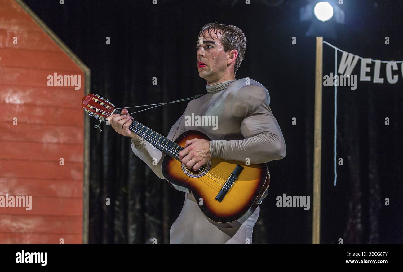 Prometheus by Bastian Reiber at the Schaubuehne in Berlin. Director ...