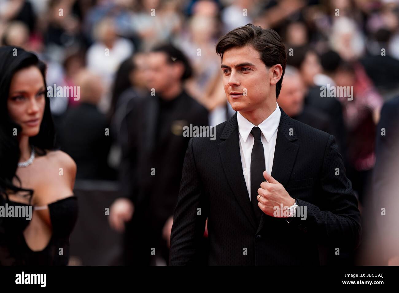 CANNES, FRANCE - MAY 19: Paulo Dibala and Oriana Sabatini attend the ...