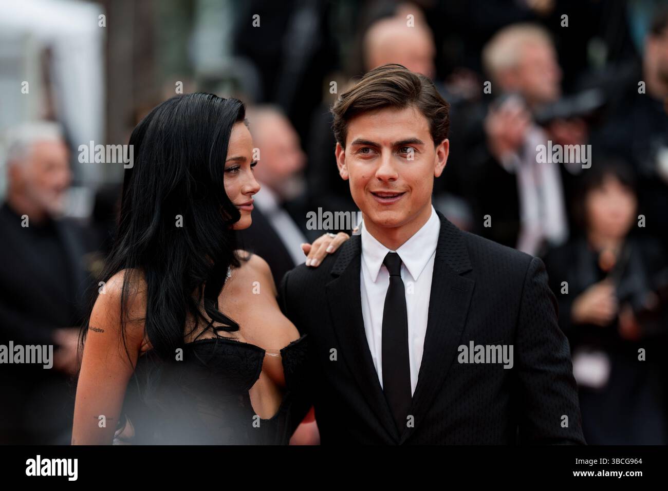CANNES, FRANCE - MAY 19: Paulo Dibala and Oriana Sabatini attend the ...