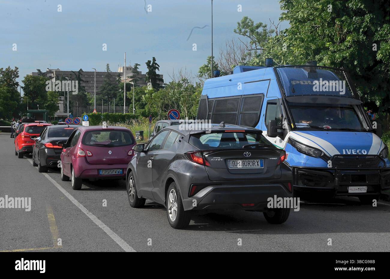Milan, Italy. 20th May, 2025. Milan, Opera Prison bunker courtroom ...