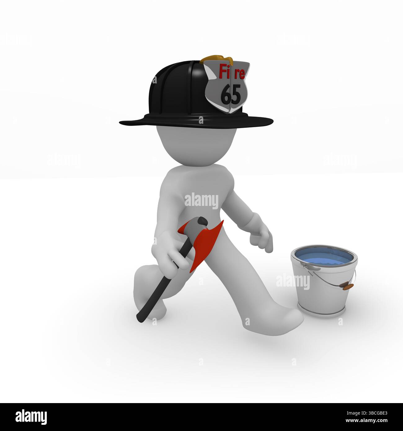 American fireman firefighter fire axe hi-res stock photography and images - Alamy