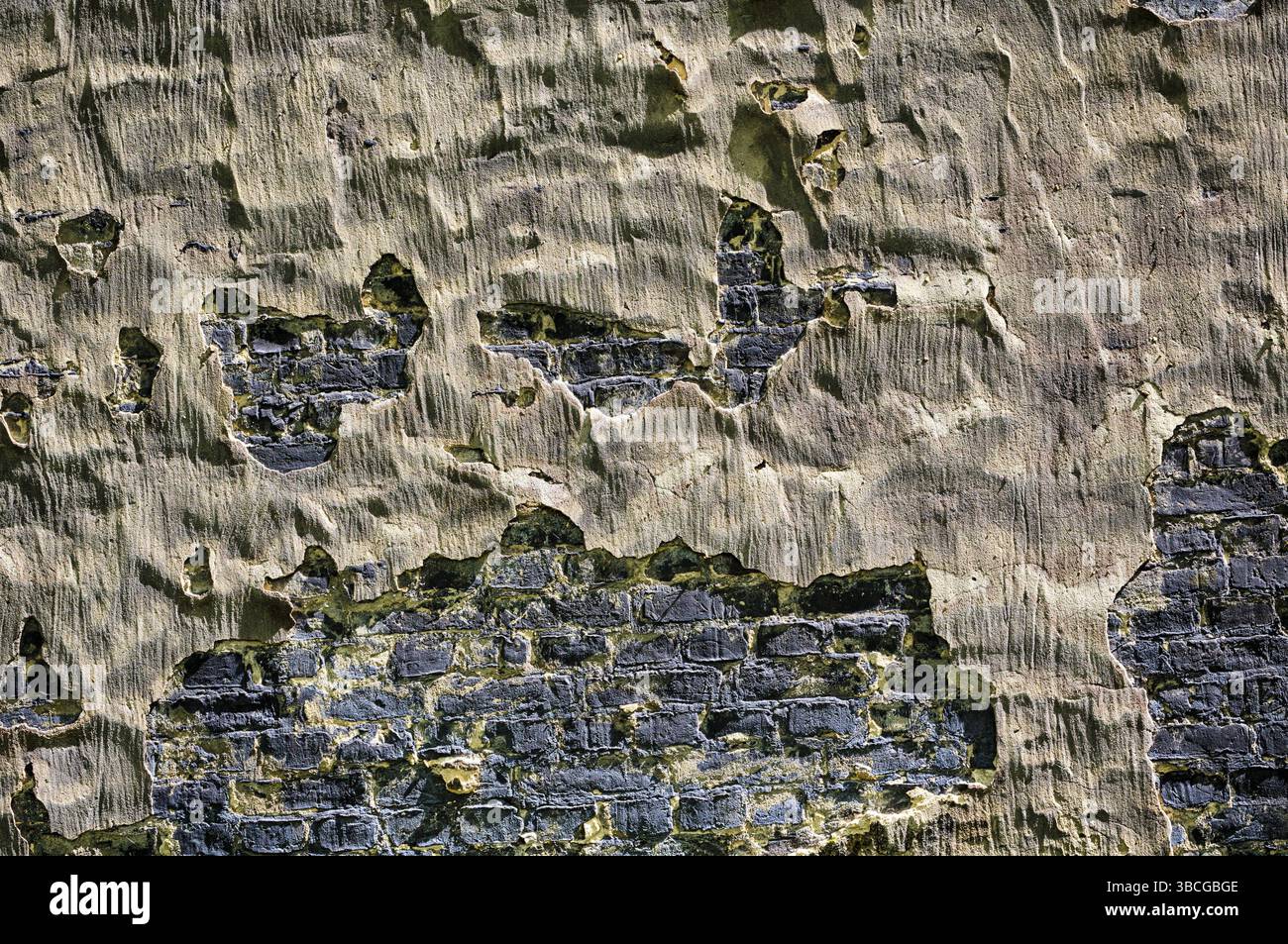 Rendered brick wall hi-res stock photography and images - Alamy