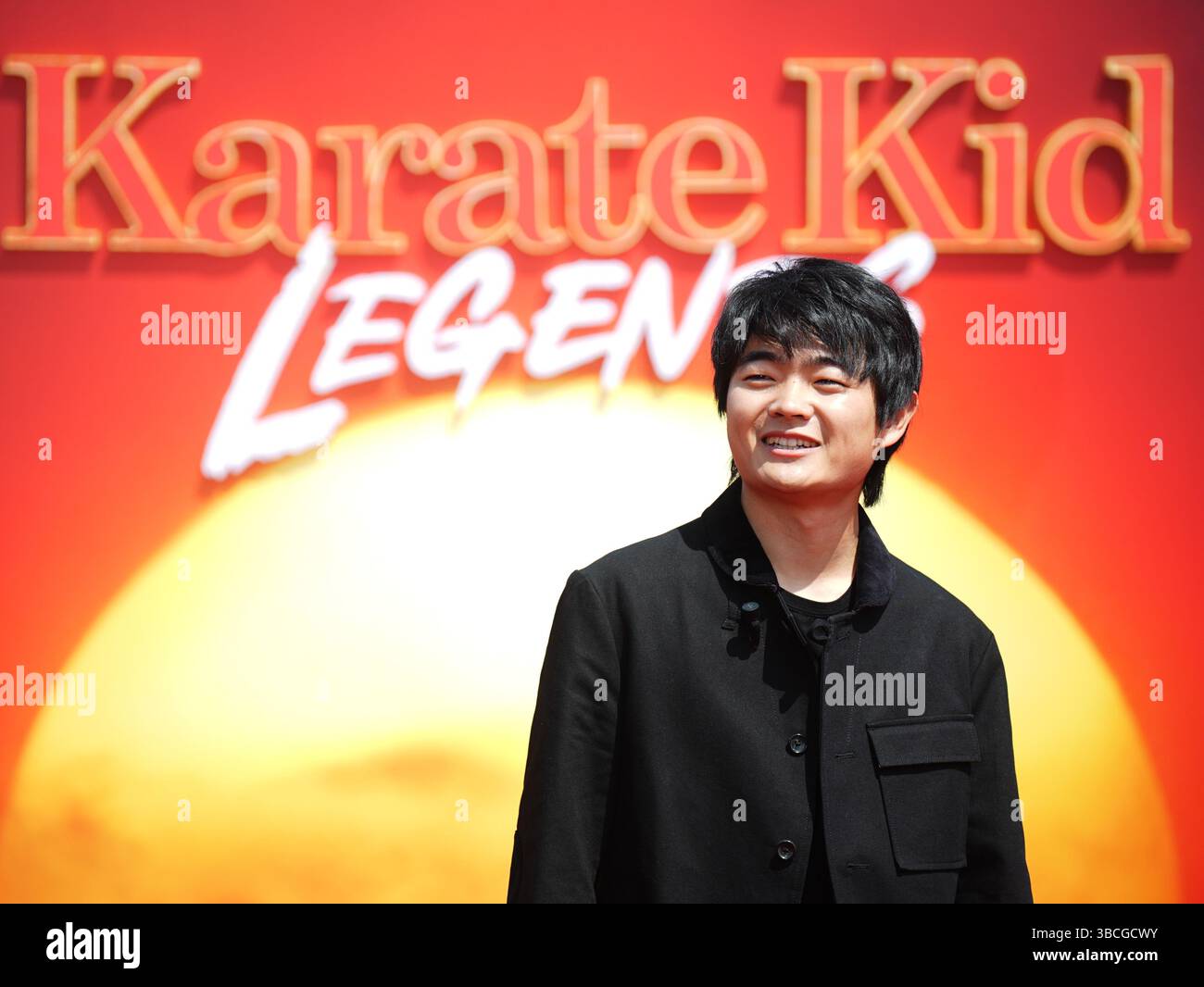 Ben Wang attends a photocall for Karate Kids: Legends, in Trafalgar ...