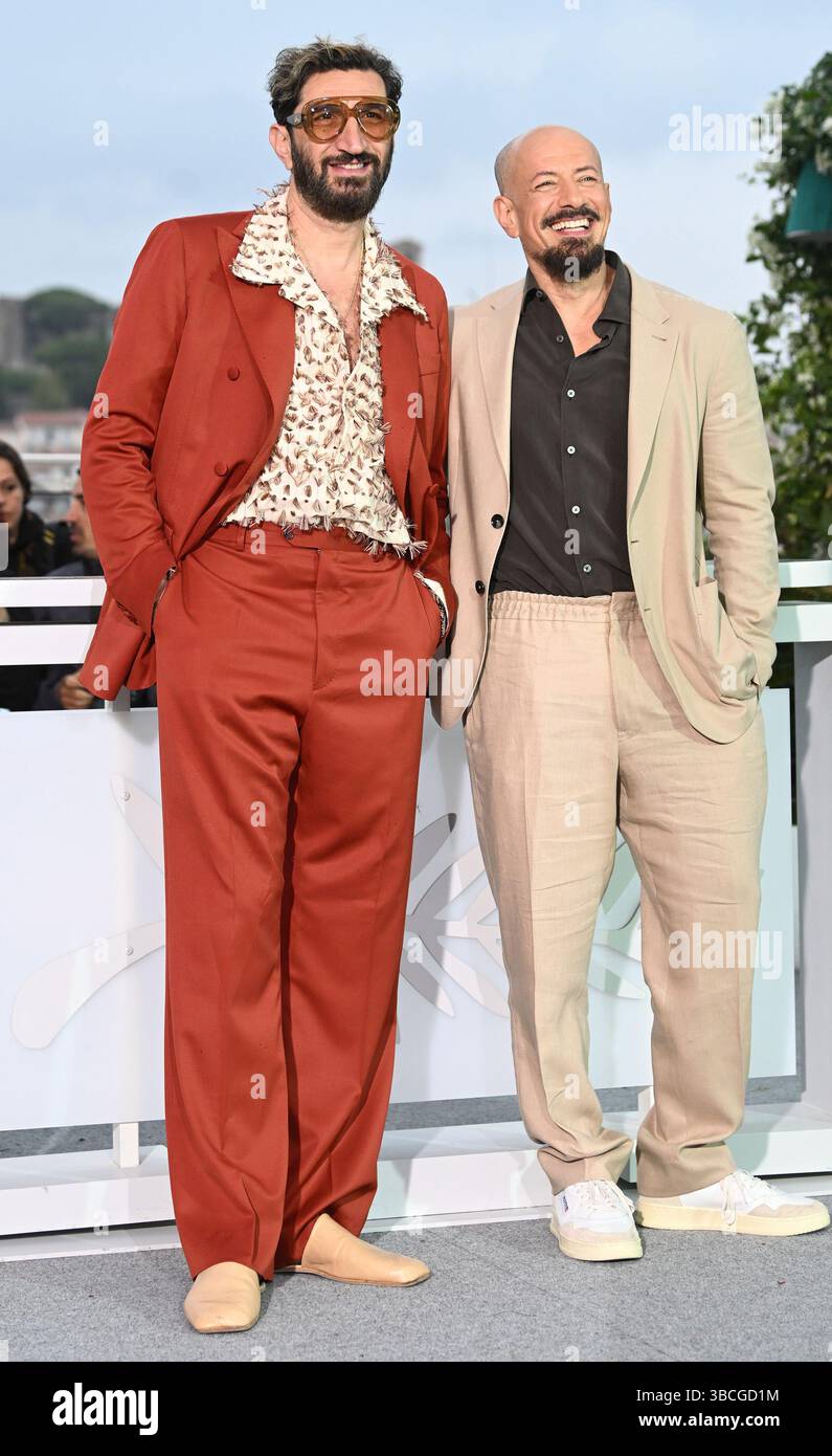 Cannes, France. 20th May, 2025. Swedish actor Fares Fares and director ...