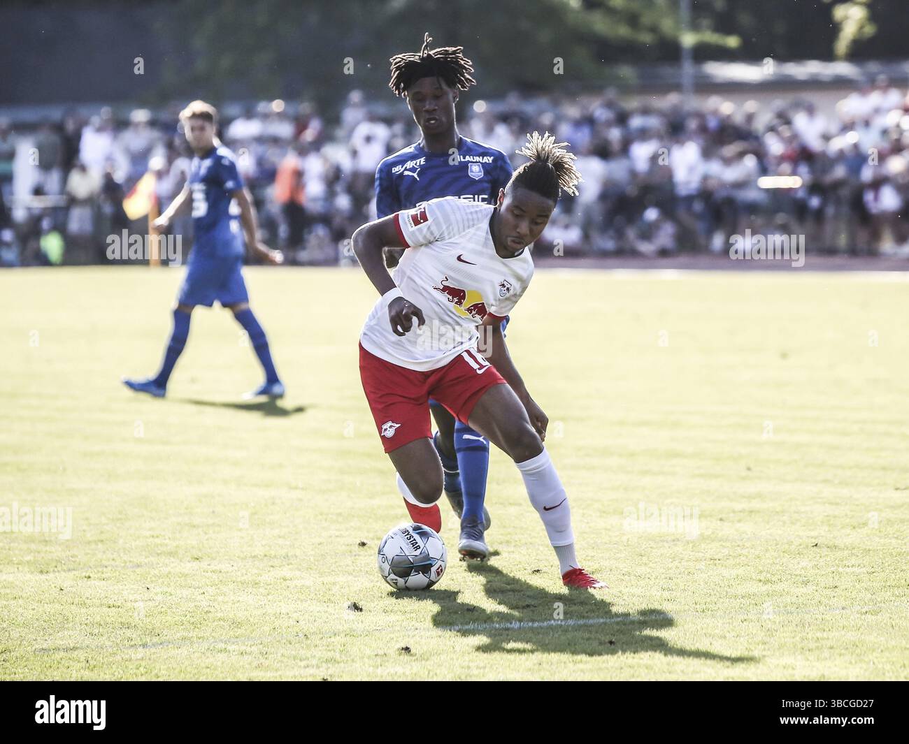 French football player Christopher Nkunku RB Leipzig in the friendly ...