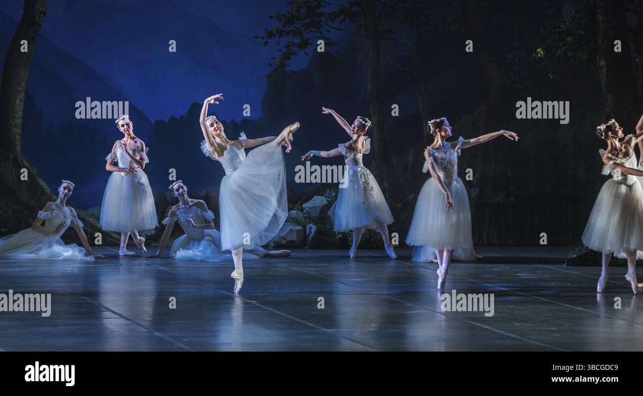 The romantic ballet Stock Photo - Alamy