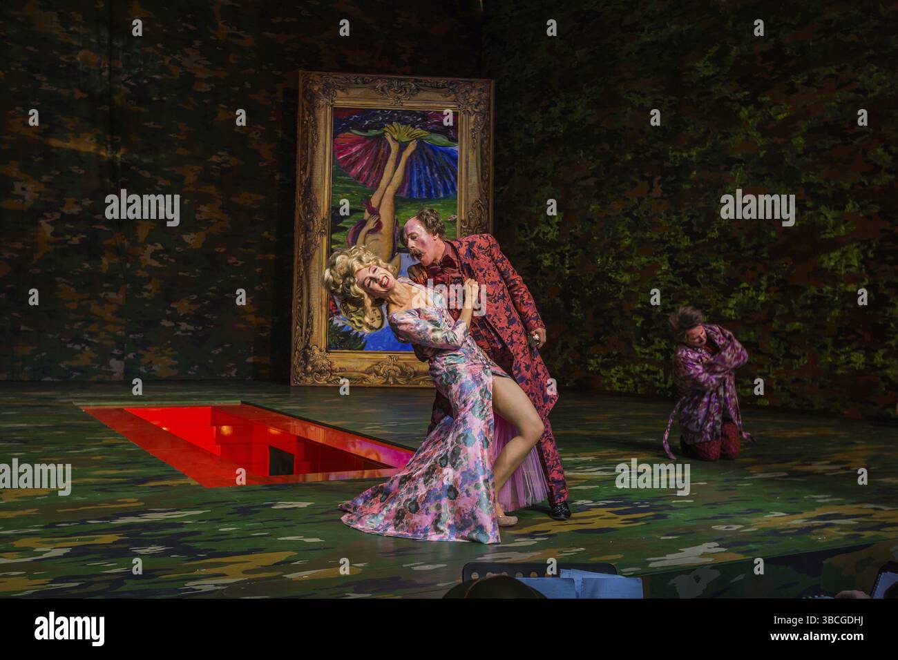 Production by Herbert Fritsch at the Schaubuehne Berlin with Bastian ...