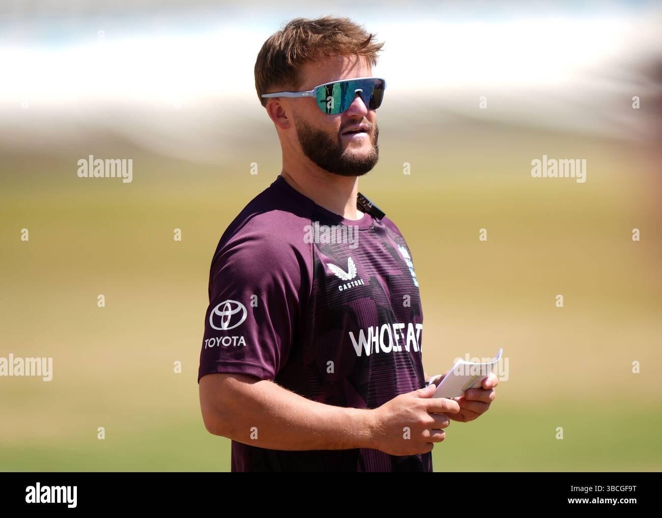 England's Ben Duckett during a nets session at Trent Bridge, Nottingham ...