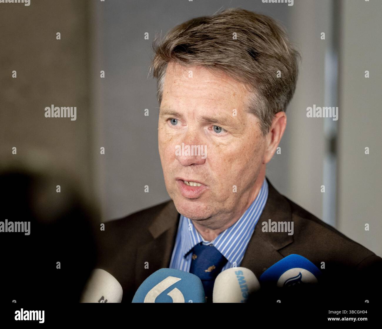DEN HAAG - Lower House Speaker Martin Bosma (PVV) gives an explanation ...