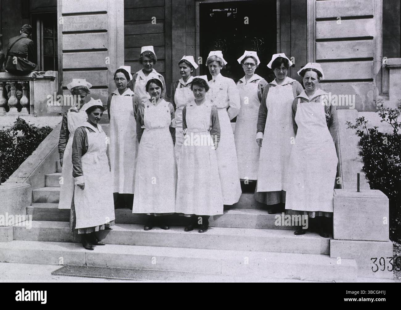 U.S. American National Red Cross Hospital No. 6, Paris, France Nurses ...