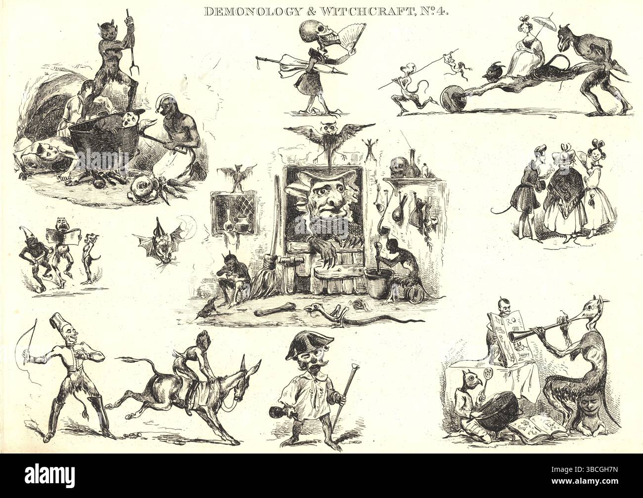 Demonology hi-res stock photography and images - Alamy