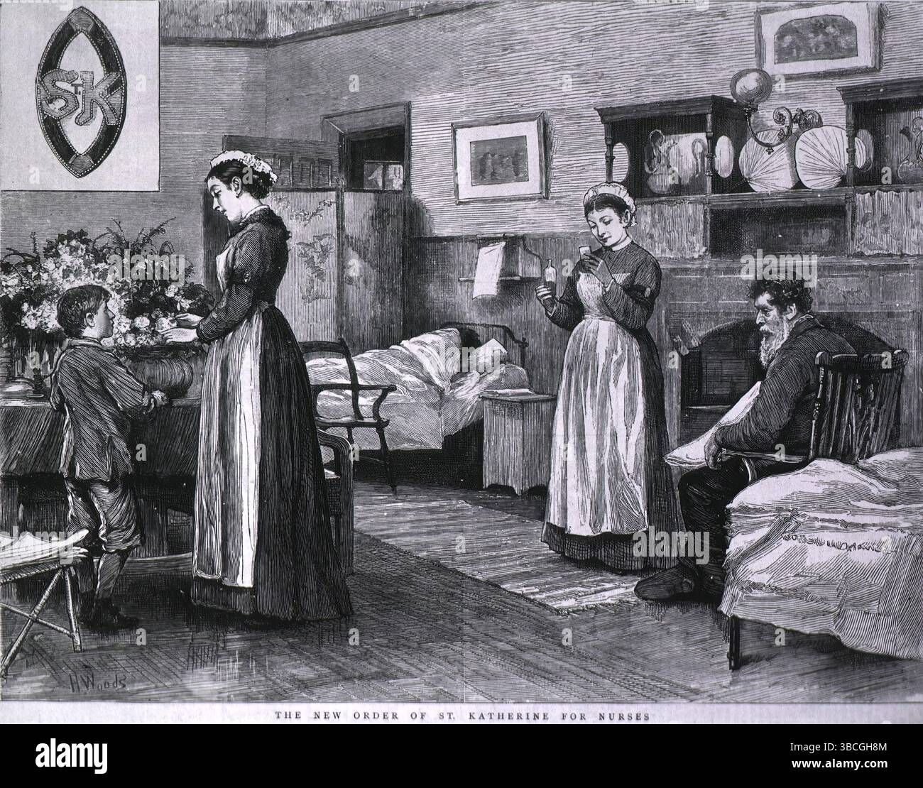 New Order of St. Katherine for Nurses A Sketch in the Bouverie Ward ...