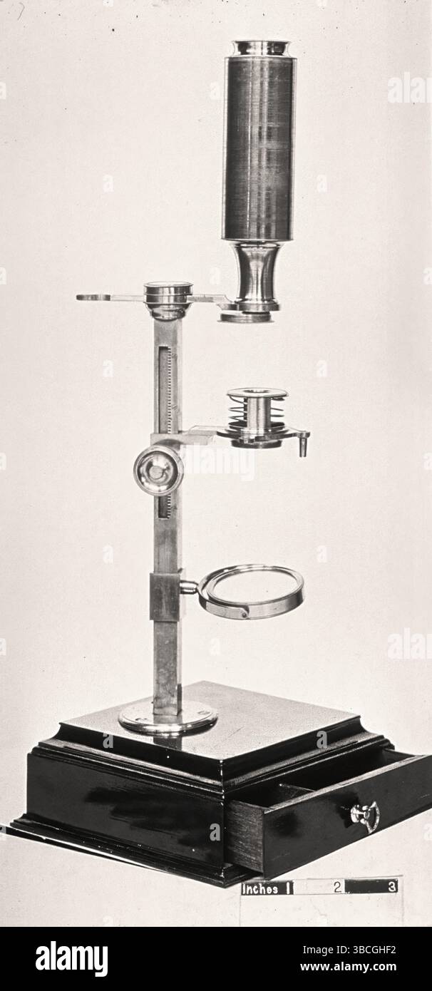 Microscopy General view- Early Microscope 00005 - 19th century ...