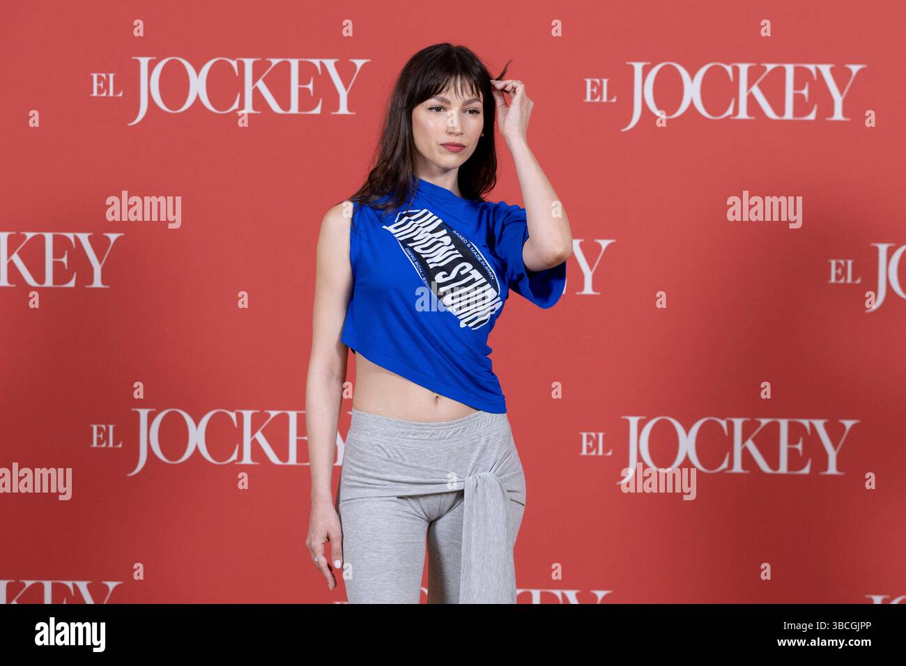 Actress Ursula Corberó attended "El Jockey" (Kill The Jockey)Photocall ...