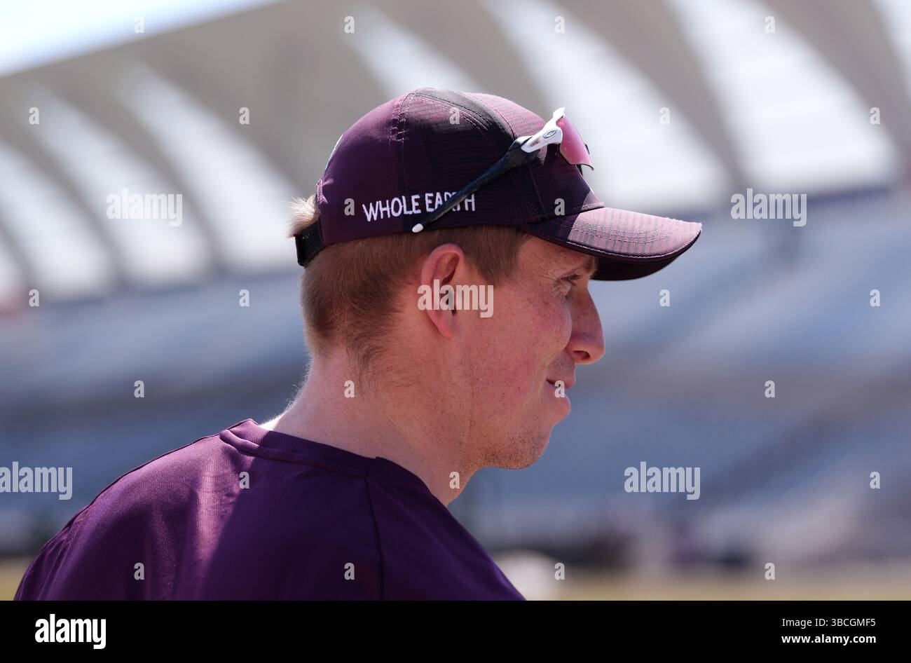England's Zak Crawley during a nets session at Trent Bridge, Nottingham ...