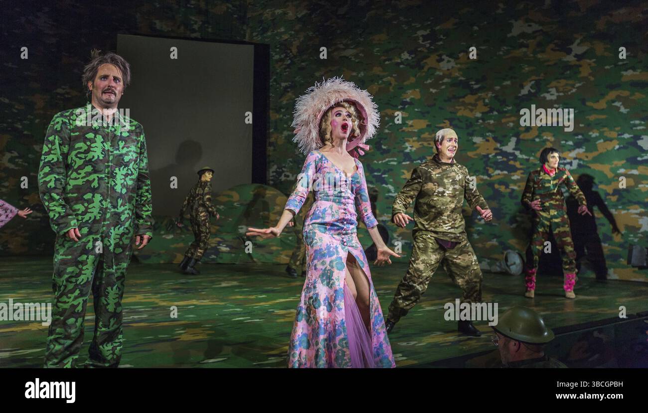 Production by Herbert Fritsch at the Schaubuehne Berlin with Bastian ...