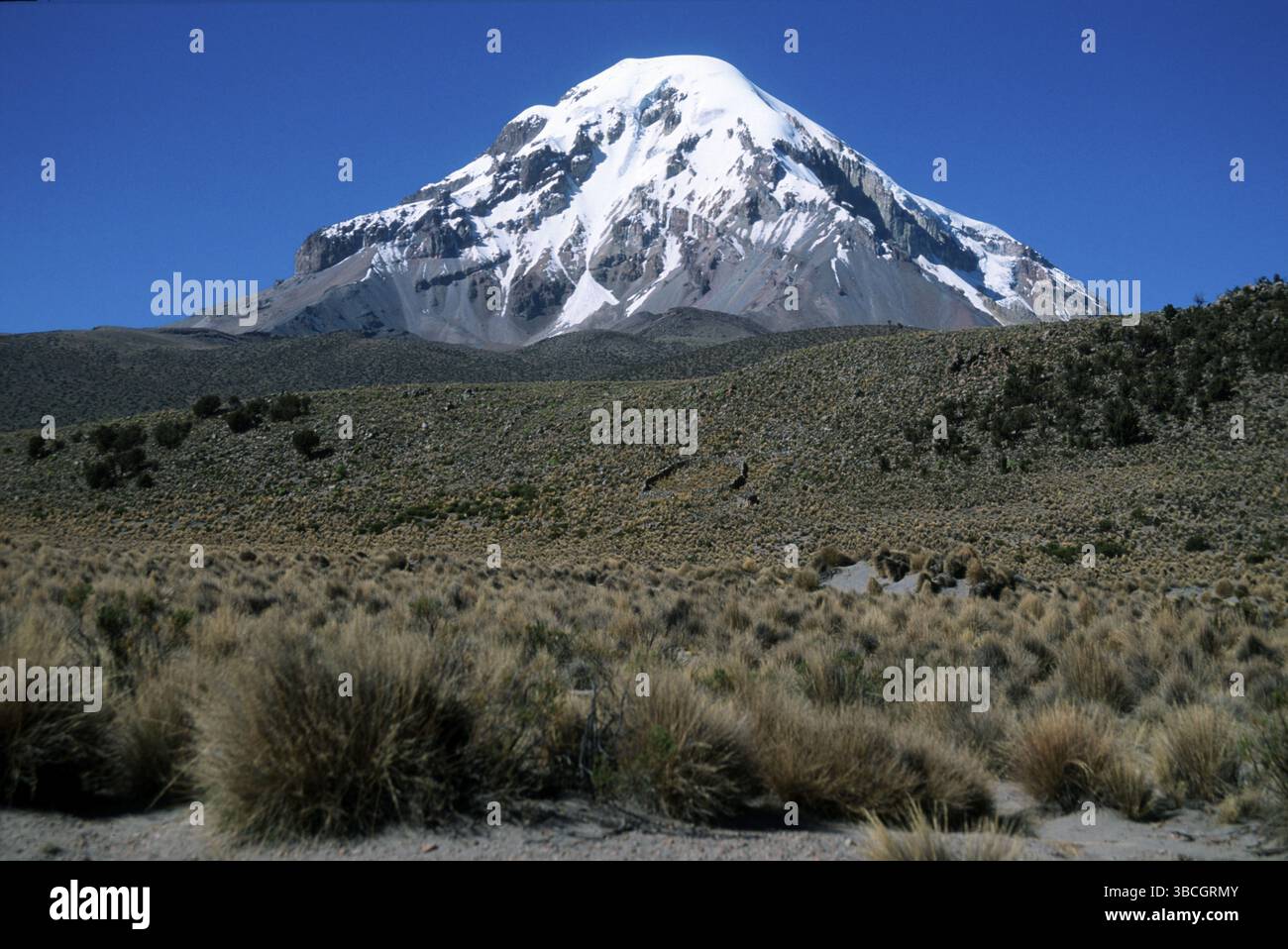 Nevado Sajama Volcano, Andes, Bolivia, South America Stock Photo - Alamy