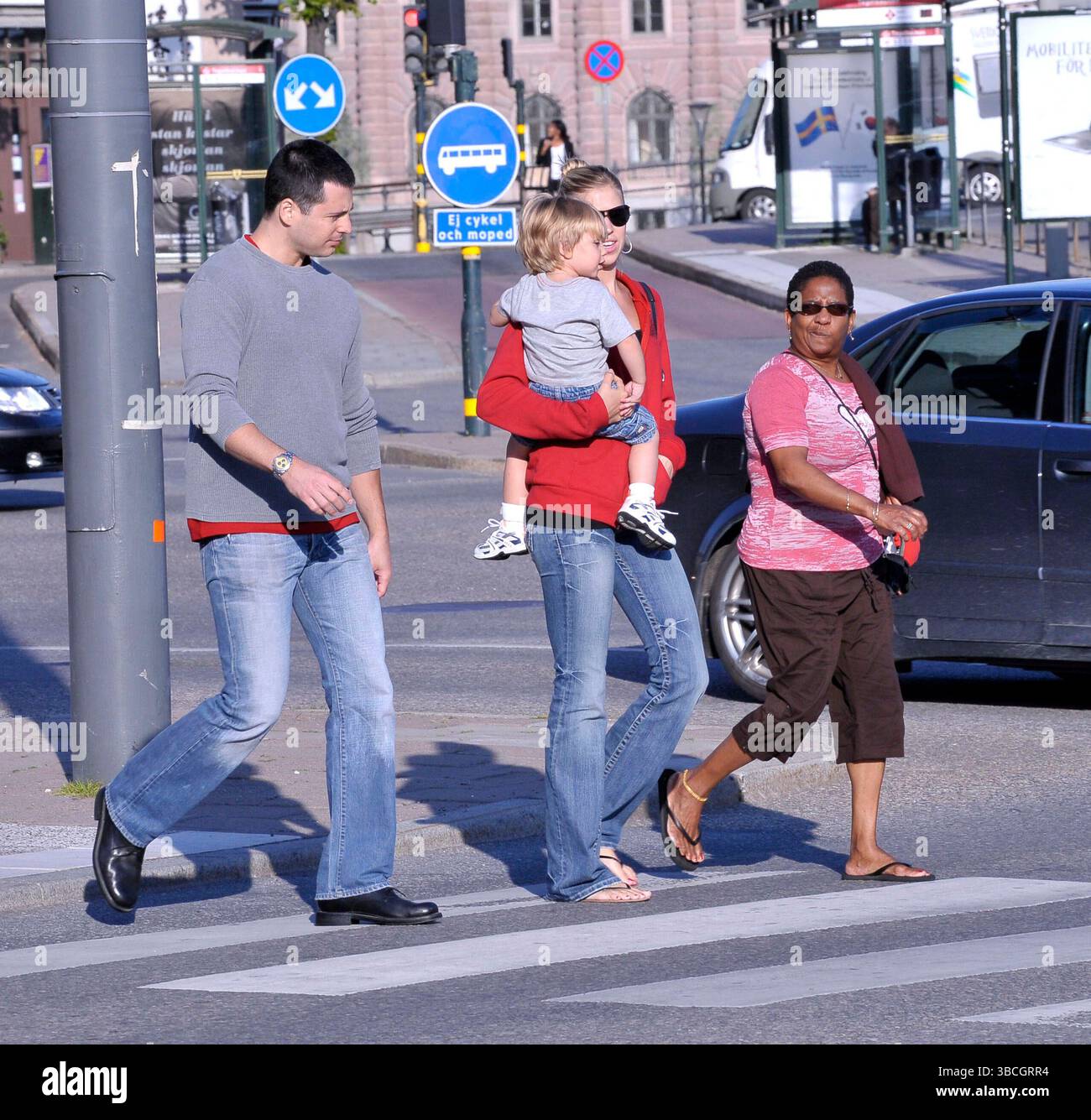 Kevin Federline's new girlfriend Victoria Prince with Sean Preston and ...