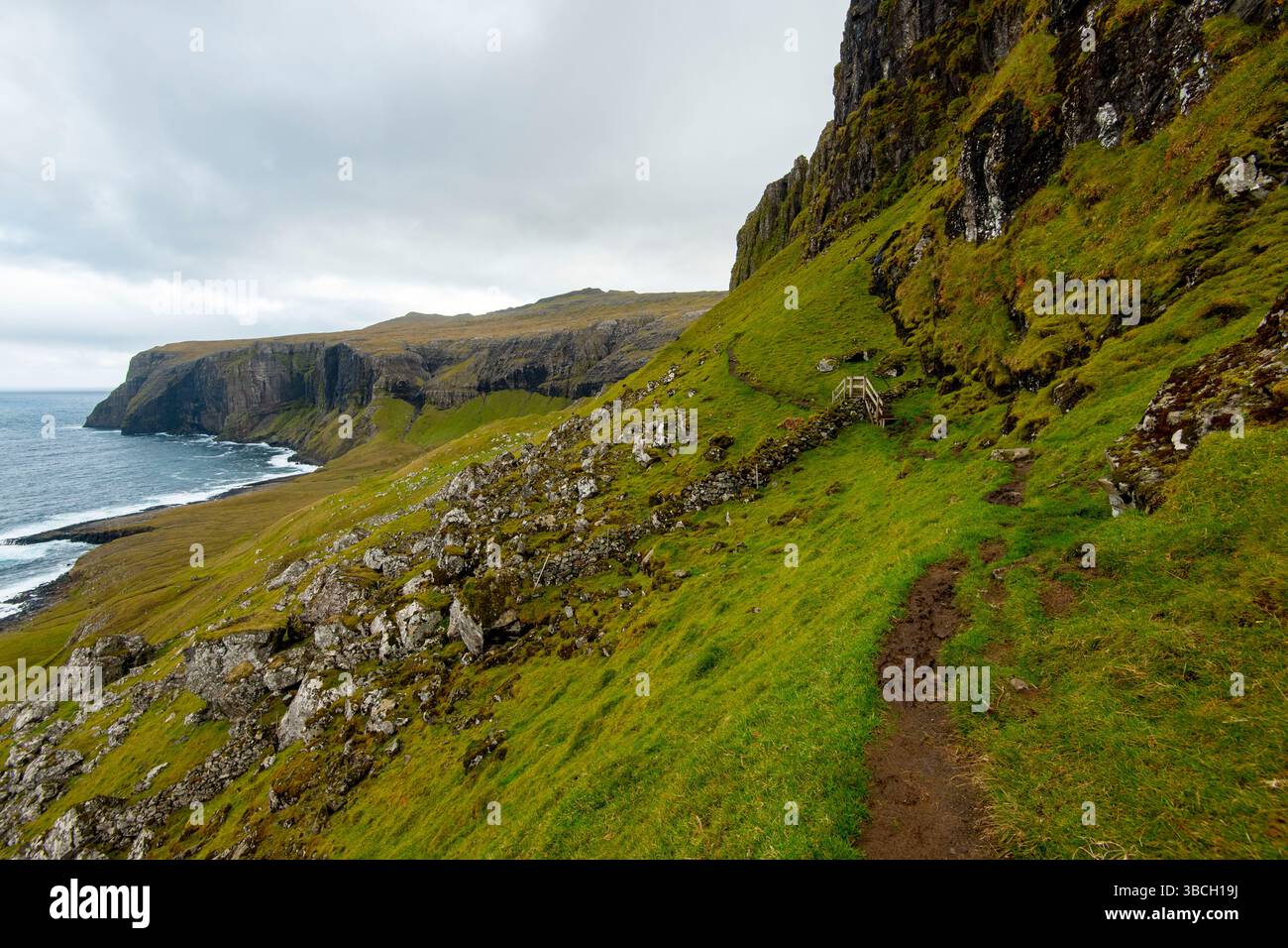 Hvannhagi Hike on Suduroy Island - Faroe Islands Stock Photo - Alamy